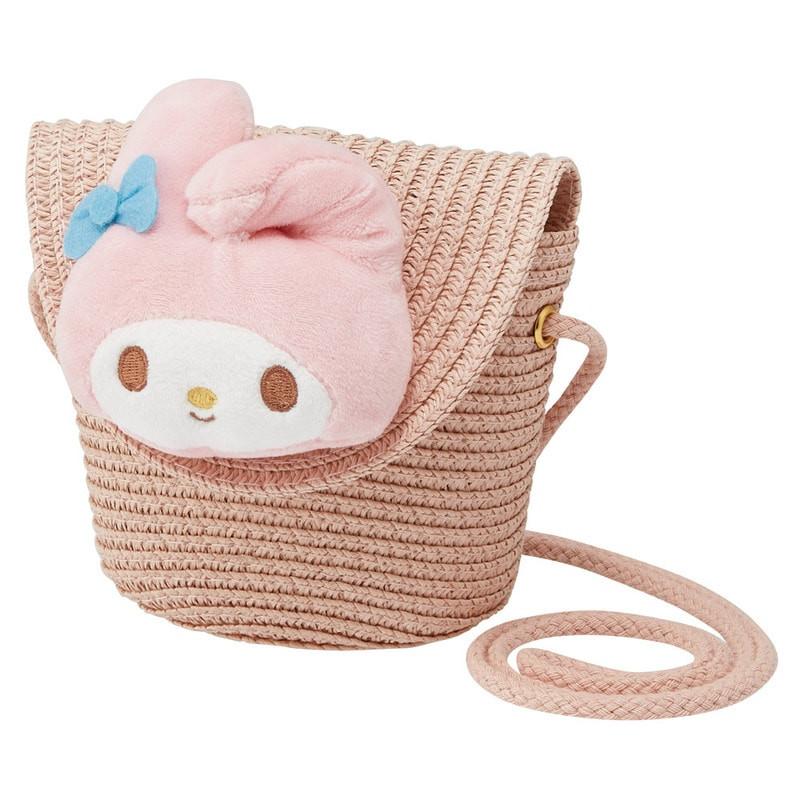 HELLO KITTY - My Melody - Straw crossbody bag 13.8x11.5cm : ShopForGeek ...