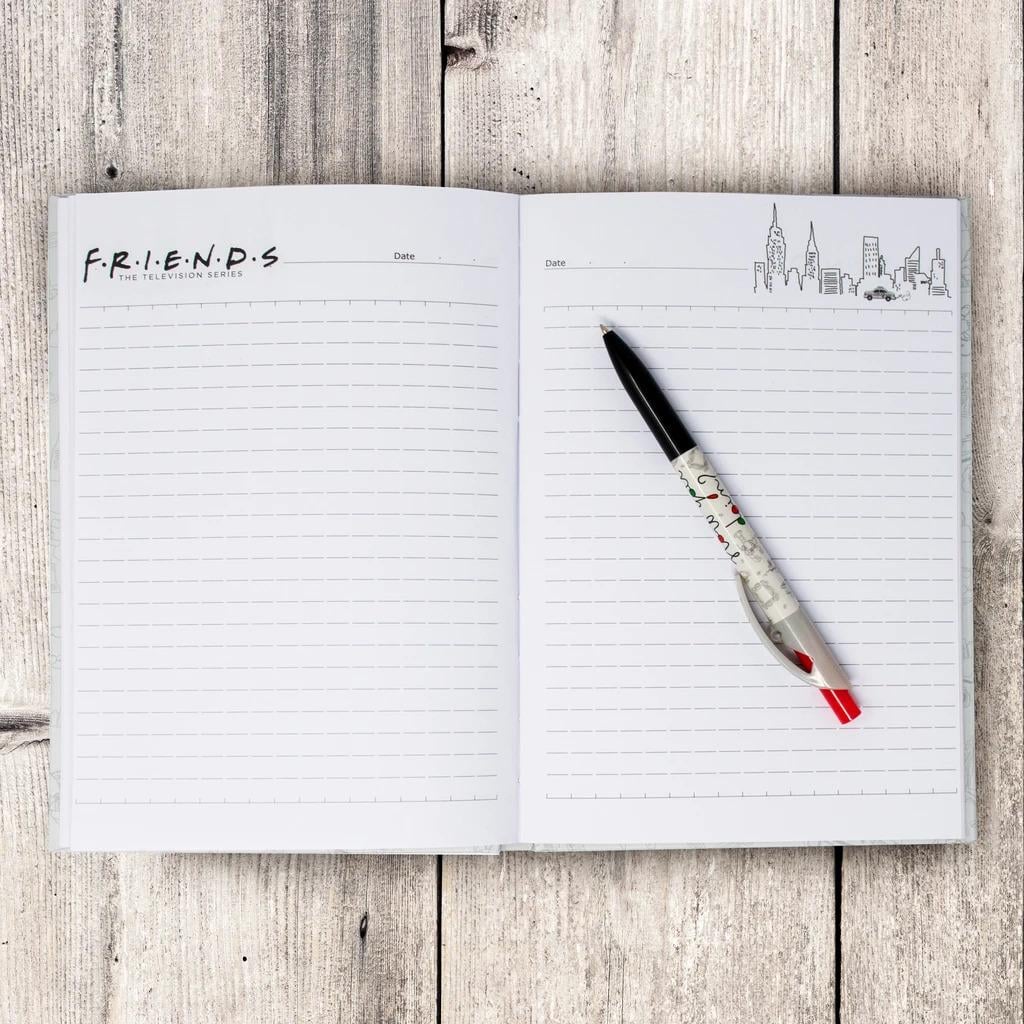 FRIENDS - Set Notebook & Pen : ShopForGeek.com: Notebook Blue Sky Friends