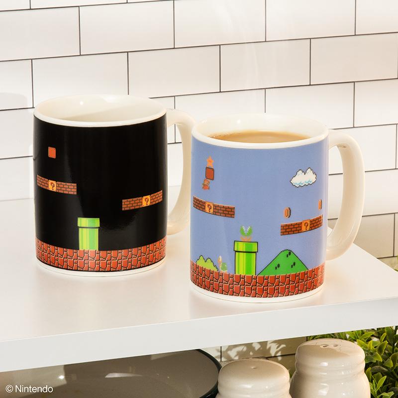 SUPER MARIO BROS - Mug thermoréactif 300ml : ShopForGeek.com: Mug ...
