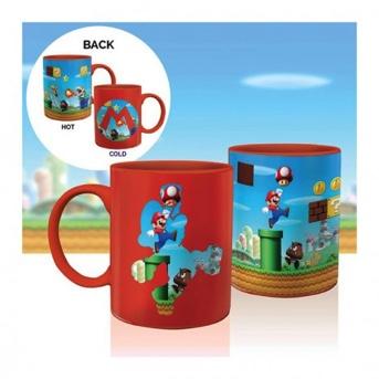 NINTENDO - Super Mario Bros - Mug thermoréactif : ShopForGeek.com ...