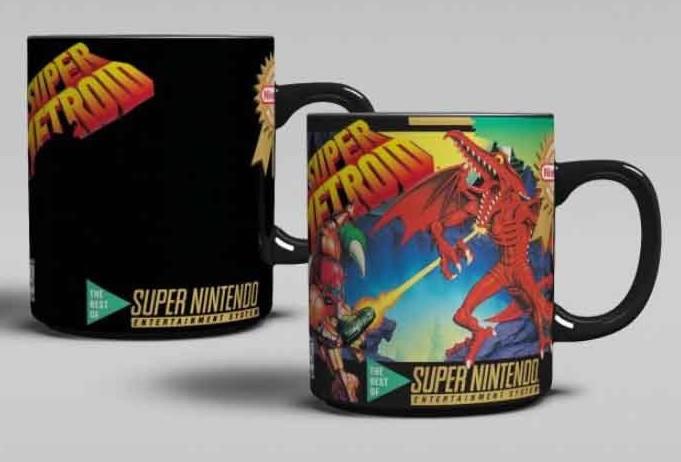 NINTENDO - Super Metroid Heat Change Mug : ShopForGeek.com: Mug Nintendo