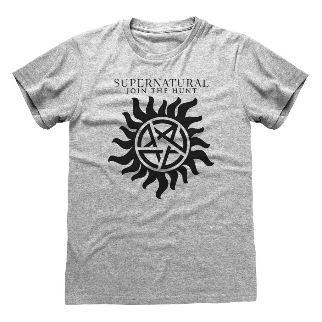 SUPERNATURAL - T-Shirt - Logo & Symbol (XL) : ShopForGeek.com: T-Shirt ...