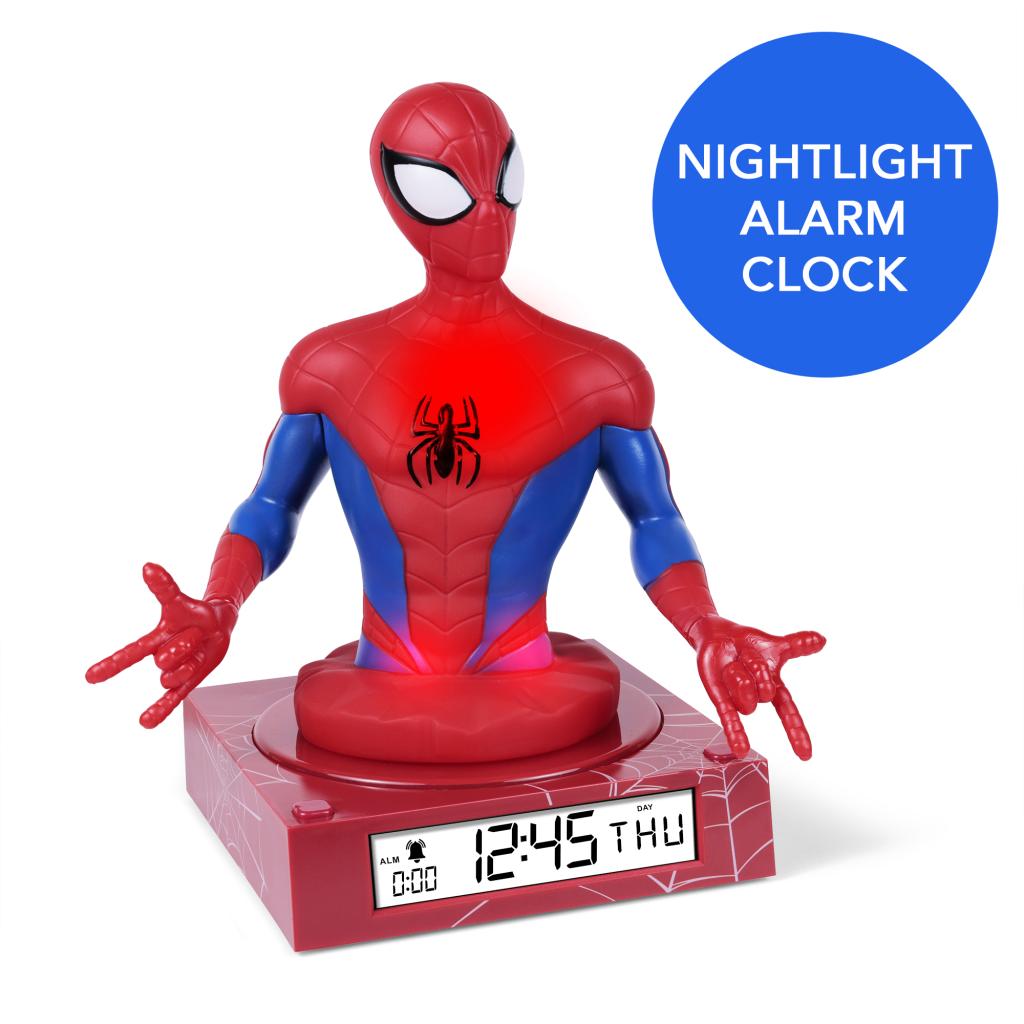 SPIDER-MAN - 3D Alarm Clock : ShopForGeek.com: Clock Peershardy Marvel