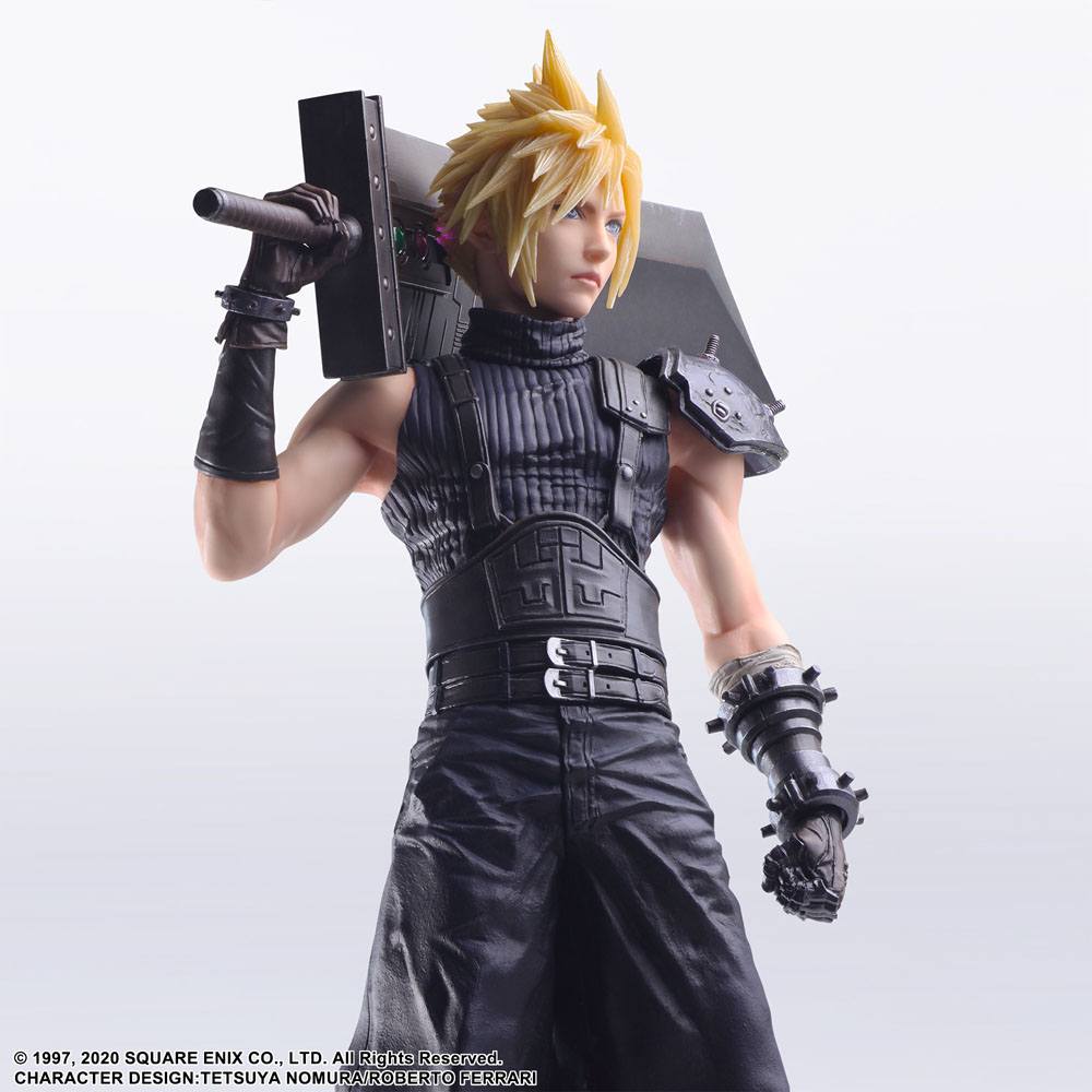 FINAL FANTASY VII Remake - Cloud - Static Arts Gallery Statuette 26cm ...