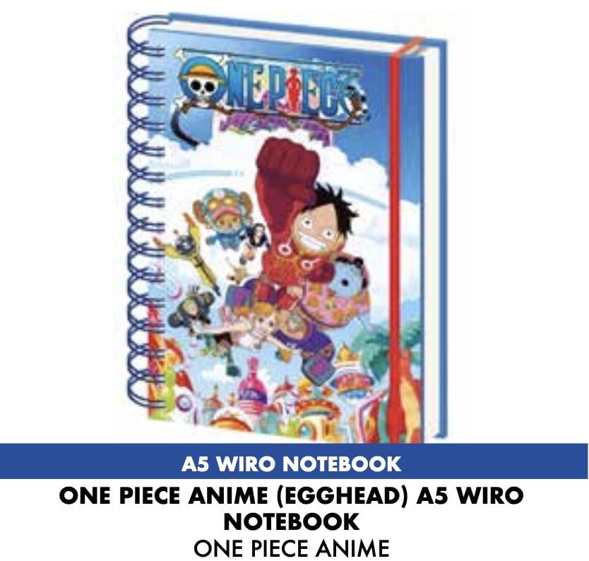 ONE PIECE - Egghead - A5 Wiro Notebook : ShopForGeek.com: Material escolar Pyramid One Piece