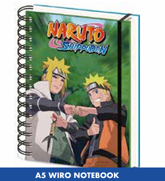 NARUTO - A5 Wiro Notebook : ShopForGeek.com: Material escolar Pyramid ...