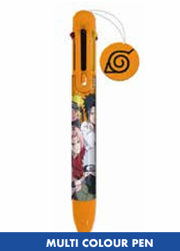 NARUTO - Multi Colour Pen : ShopForGeek.com: Material escolar Pyramid ...
