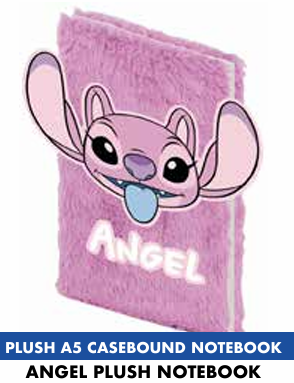 LILO & STITCH - Angel - Plush Notebook : ShopForGeek.com: Stationery ...