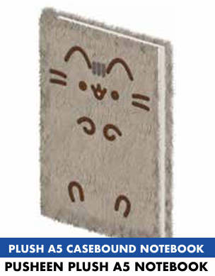 PUSHEEN - A5 Plush Notebook : ShopForGeek.com: Materiale scolastico ...