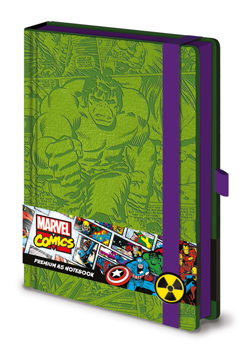 MARVEL - Notebook A5 Premium - Retro Hulk : ShopForGeek.com: Notebook ...