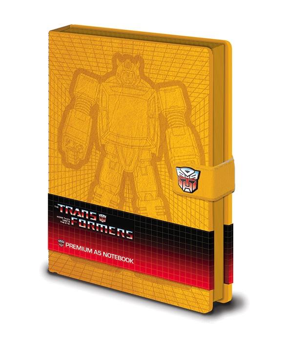 TRANSFORMERS - Notebook A5 Premium - Bumblebee : ShopForGeek.com: Notebook Pyramid Transformers