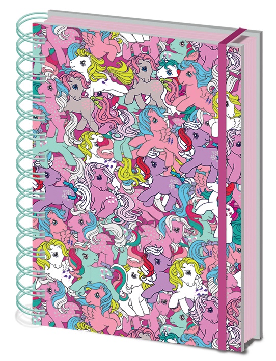 MY LITTLE PONY RETRO- Notebook A5 - Ponies : ShopForGeek.com: Notebook ...