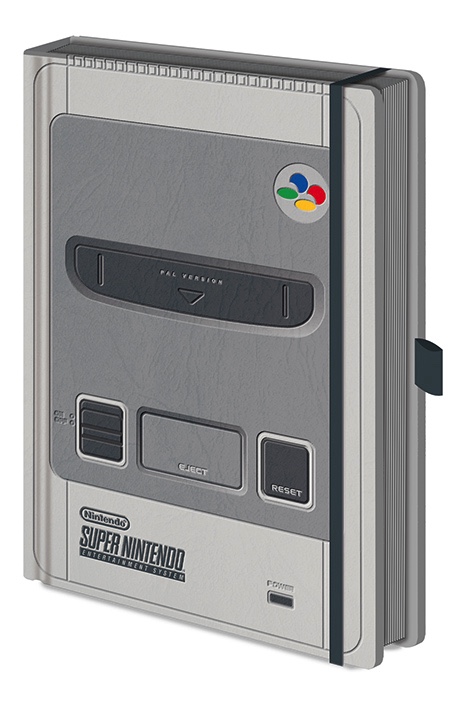 NINTENDO - Notebook A5 Premium - SNES : ShopForGeek.com: Notebook ...