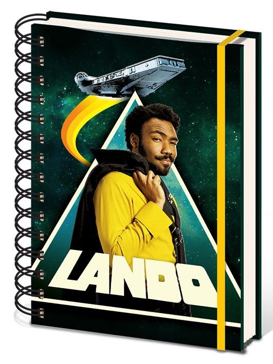 STAR WARS - Notebook A5 - Lando : ShopForGeek.com: Papeterie Pyramid ...