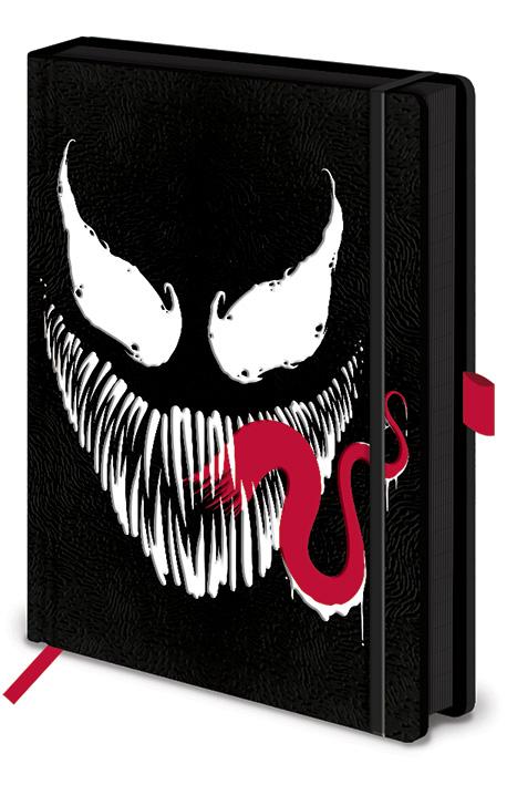 MARVEL - Notebook A5 Premium - Venom Face : ShopForGeek.com: Notebook ...