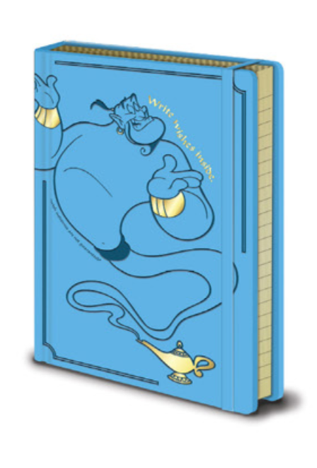 DISNEY - Notebook A5 Premium - Aladdin Write Wishes Here : ShopForGeek ...
