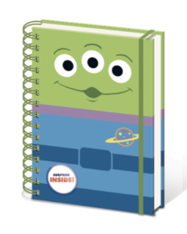 DISNEY - Notebook A5 with Stickers - Toy Story - Alien : ShopForGeek ...