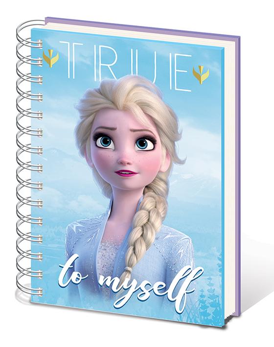Frozen 2 - Notebook A5 - Sisters : ShopForGeek.com: Notebook Pyramid DISNEY