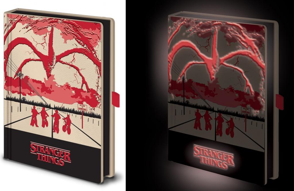 STRANGER THINGS - Mind Flayer - Light Up A5 Notebook : ShopForGeek.com ...