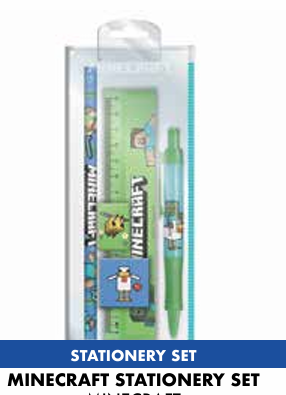 MINECRAFT - Stationery Set : ShopForGeek.com: School supplies Pyramid ...