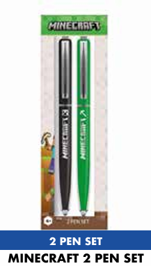 MINECRAFT - Set of 2 Pen : ShopForGeek.com: Stationery Pyramid Minecraft