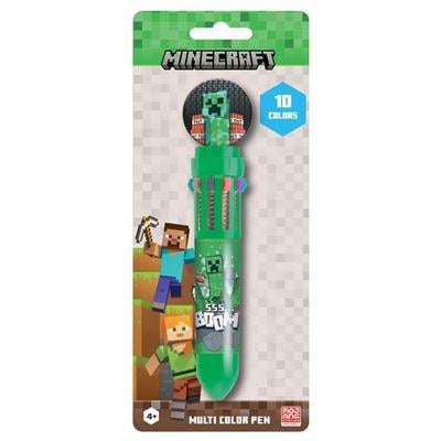 MINECRAFT - 10 Colour Pen : ShopForGeek.com: Stationery Pyramid Minecraft
