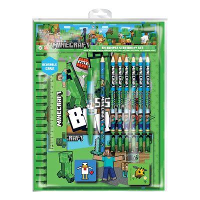 MINECRAFT - Bumper Stationary Set : ShopForGeek.com: Material escolar ...