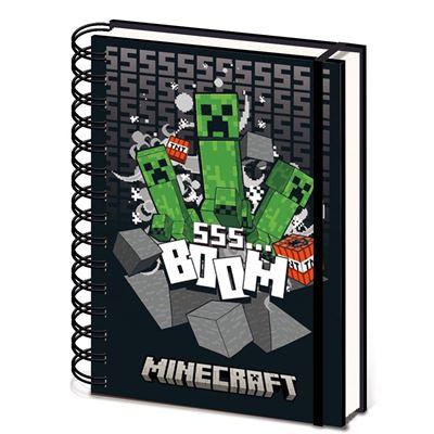 MINECRAFT - Lenticular Notebook A5 : ShopForGeek.com: Notebook Pyramid ...