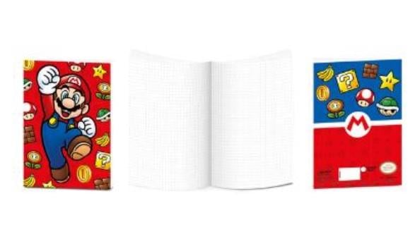NINTENDO - Super Mario - A5 Exercise Books : ShopForGeek.com: Notebook ...