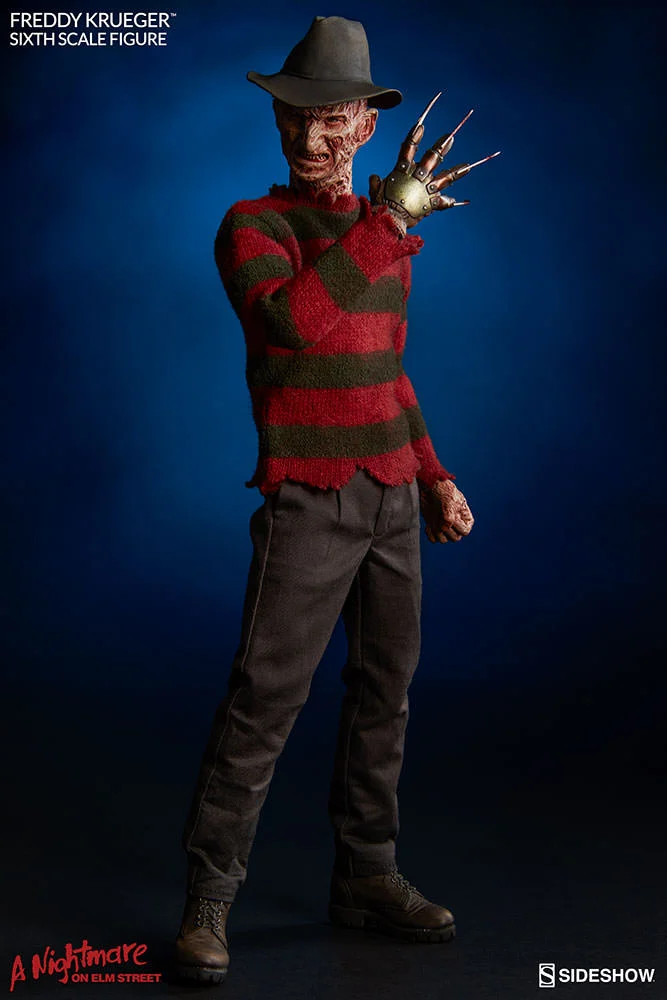 Freedy Krueger Sixth Scale Action Figure - 30cm : ShopForGeek.com ...