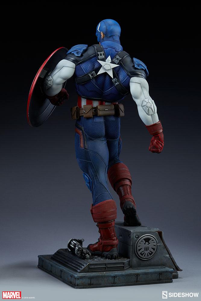 MARVEL - Captain America Premium Format Figure - 54cm : ShopForGeek.com ...