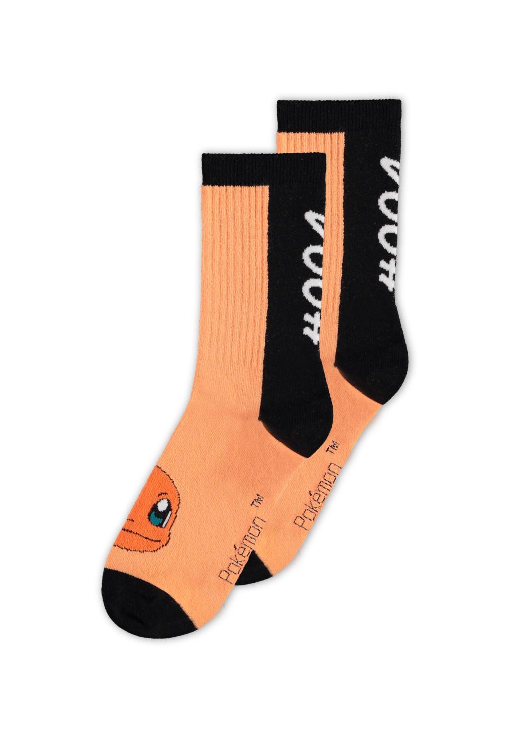 POKEMON - Trio Color - Pack of 3 pairs of Sport socks (S 3-5 ...