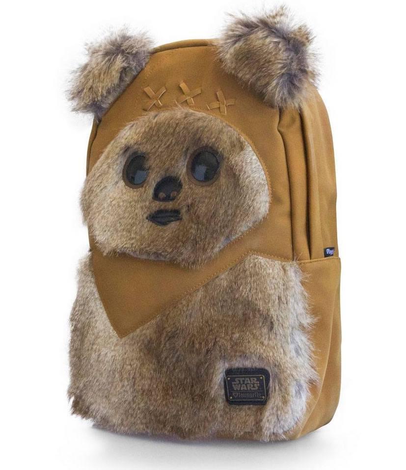 STAR WARS - Ewok 3D Backpack 'LoungeFly' : ShopForGeek.com: Bag ...