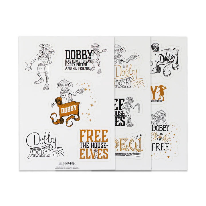 HARRY POTTER - Dobby - Sticker Sheet : ShopForGeek.com: Stickers HMB ...