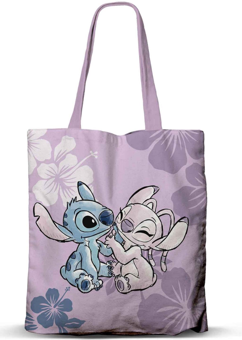 STITCH & ANGEL - Lila - Premium Tote Bag '40x33x1cm' : ShopForGeek.com ...