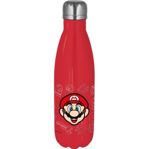 NINTENDO - Mario - Metal Canteen 700ml : ShopForGeek.com: Bottle ...