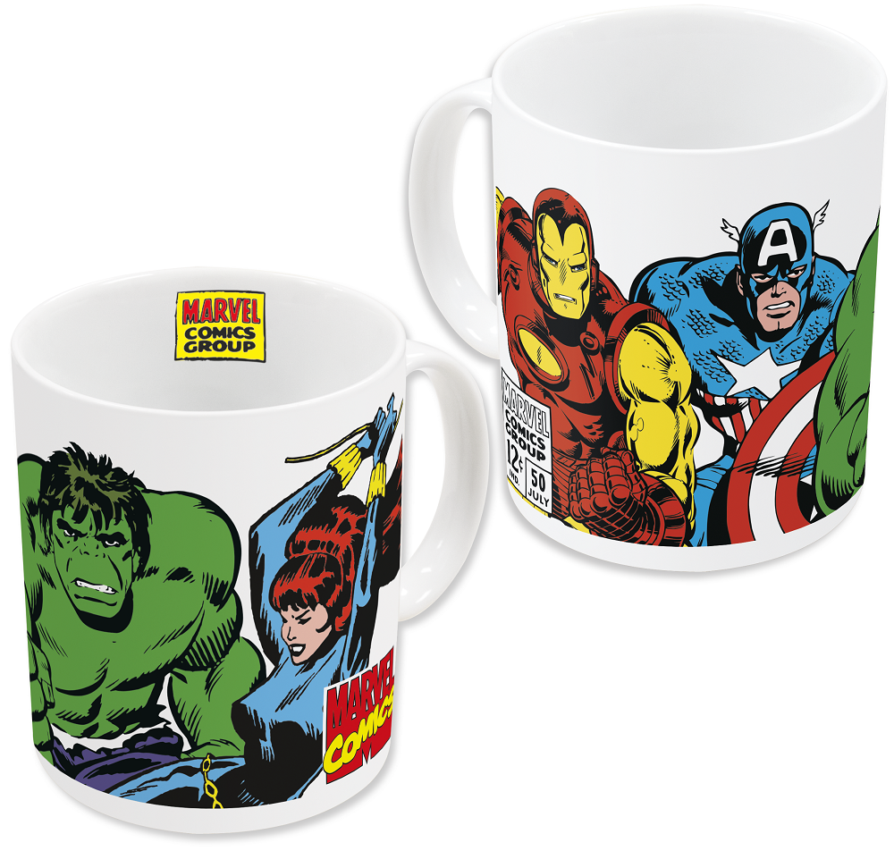 AVENGERS - Comics - Ceramic Mug 325ml : ShopForGeek.com: Mug Stor Marvel