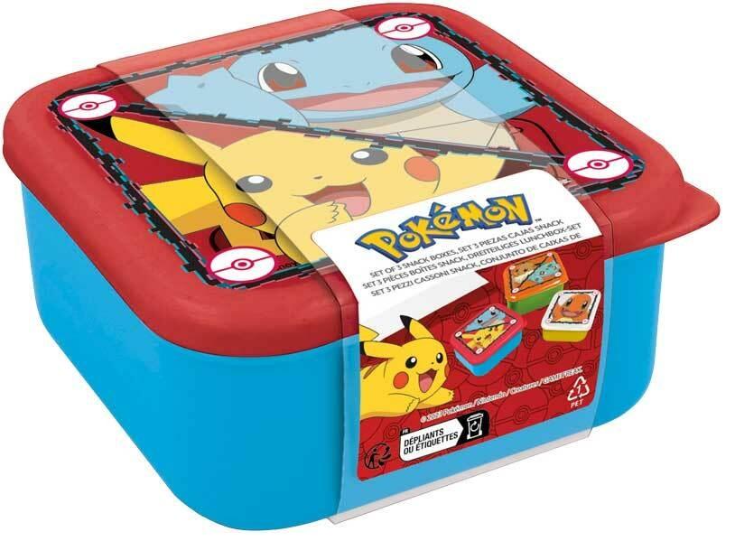POKEMON - Snack Boxes - 3 pcs : ShopForGeek.com: Kitchen utensil Stor ...