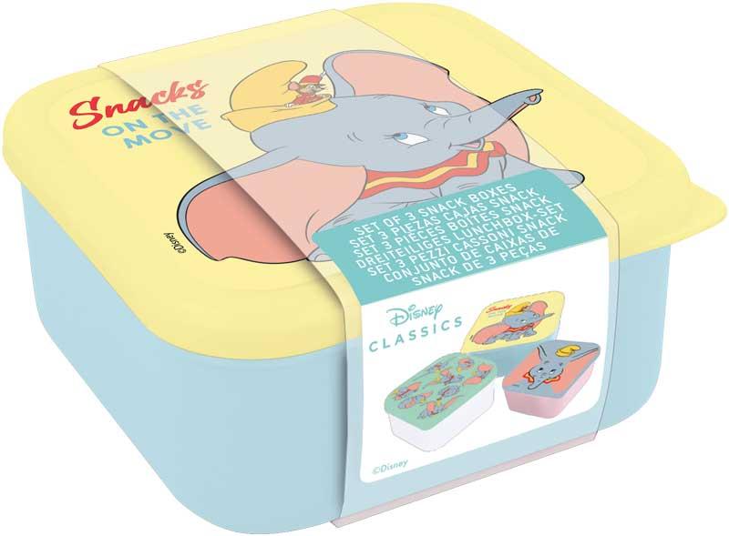 DISNEY - Dumbo - Snack Boxes - 3 pcs : ShopForGeek.com: Kitchen utensil ...