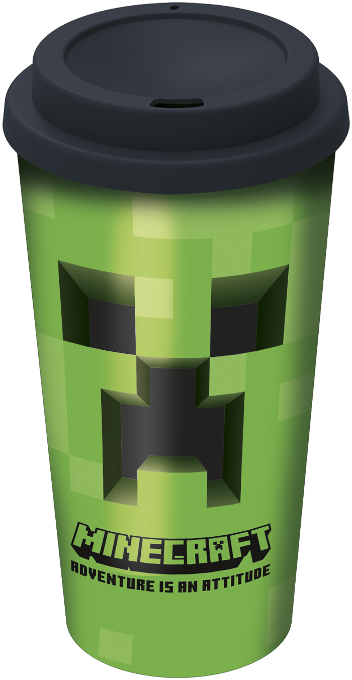 MINECRAFT - Travel Coffee Tumbler - Large Size 520ml : ShopForGeek.com ...