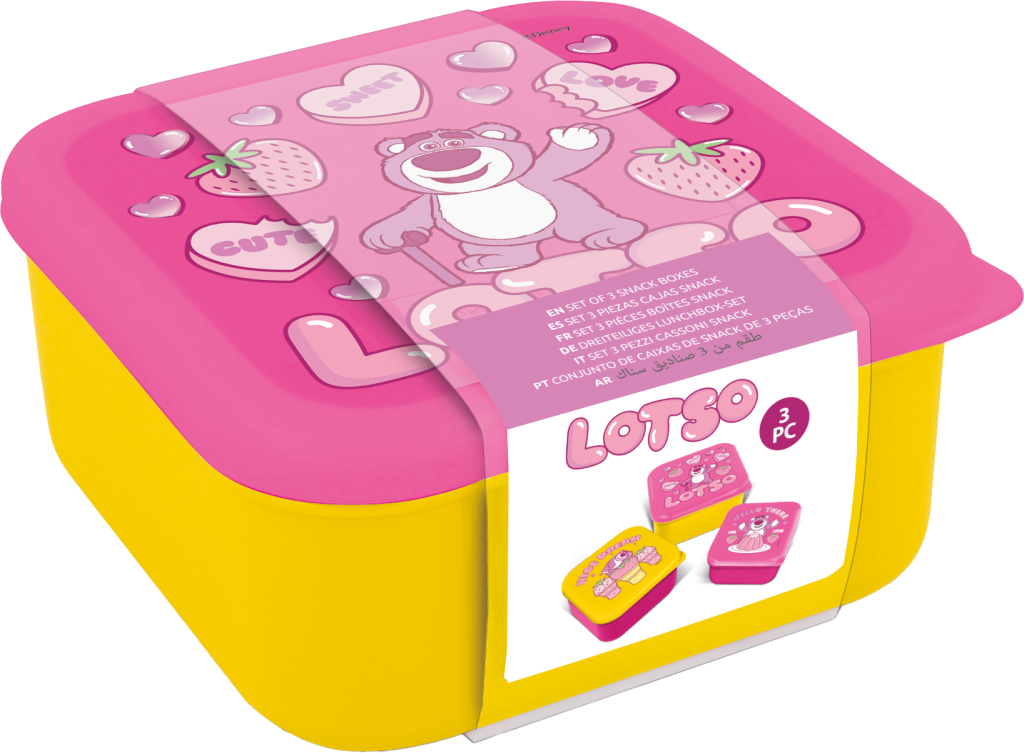 TOY STORY - Lotso - Snack Boxes - 3 pcs : ShopForGeek.com: Kitchen ...