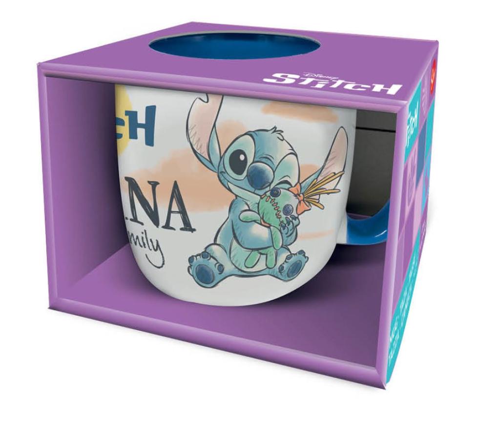 STITCH & ANGEL - Ohana - Mug Elite Colored Inner - 13Oz : ShopForGeek ...