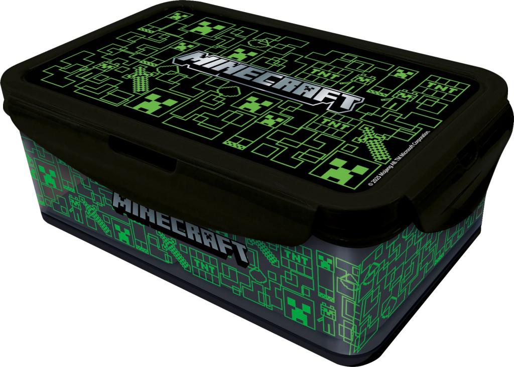 MINECRAFT - Creeper - Lunch Box 1070ml : ShopForGeek.com: Kitchen ...
