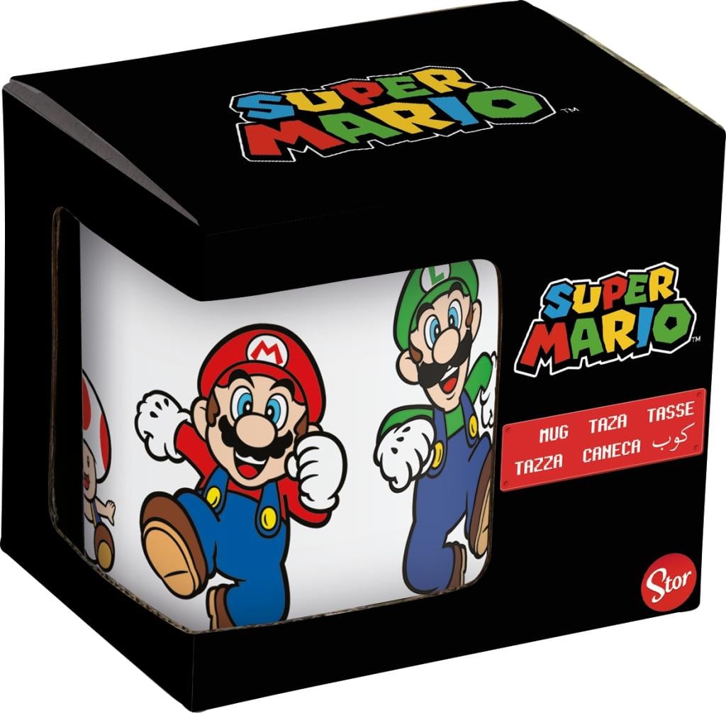 SUPER MARIO - Team - Ceramic Mug 11oz : ShopForGeek.com: Mug Stor Nintendo