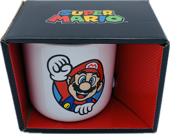 SUPER MARIO - Mario - Breakfast Mug - 420ml : ShopForGeek.com: Mug Stor ...