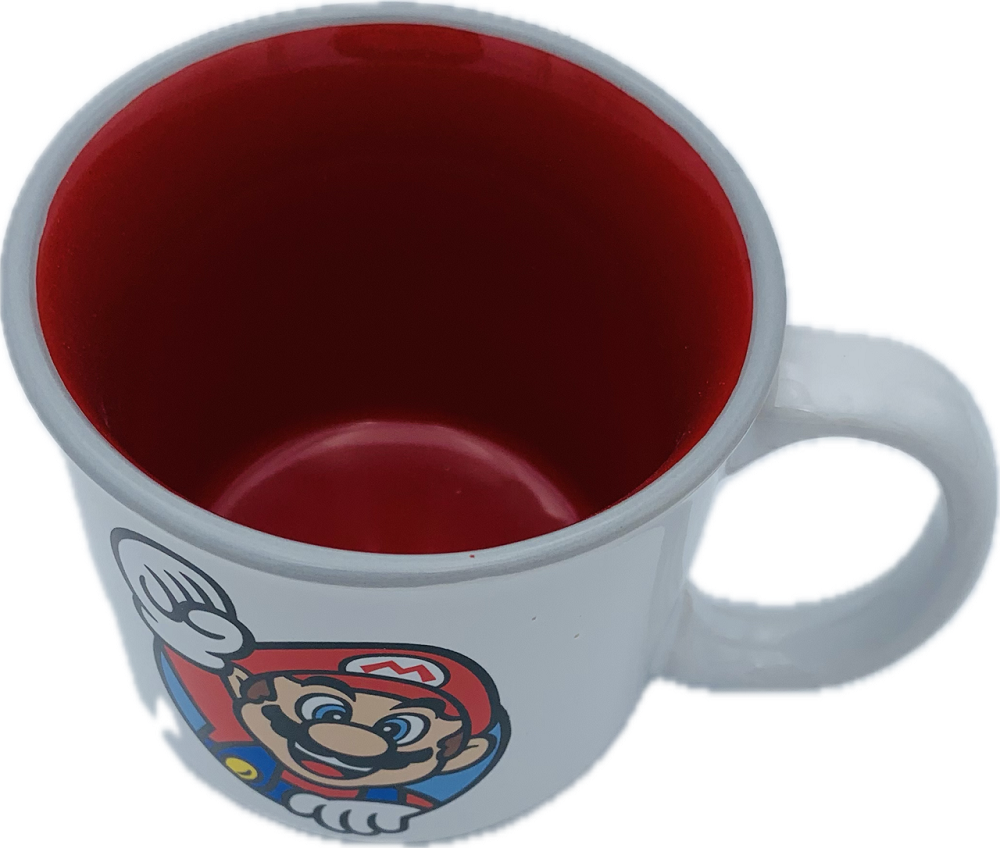 SUPER MARIO - Mario - Breakfast Mug - 14oz : ShopForGeek.com: Tasse ...