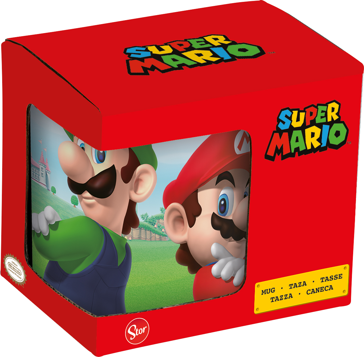 SUPER MARIO - Mario & Luigi - Ceramic Mug 325ml : ShopForGeek.com: Mug ...
