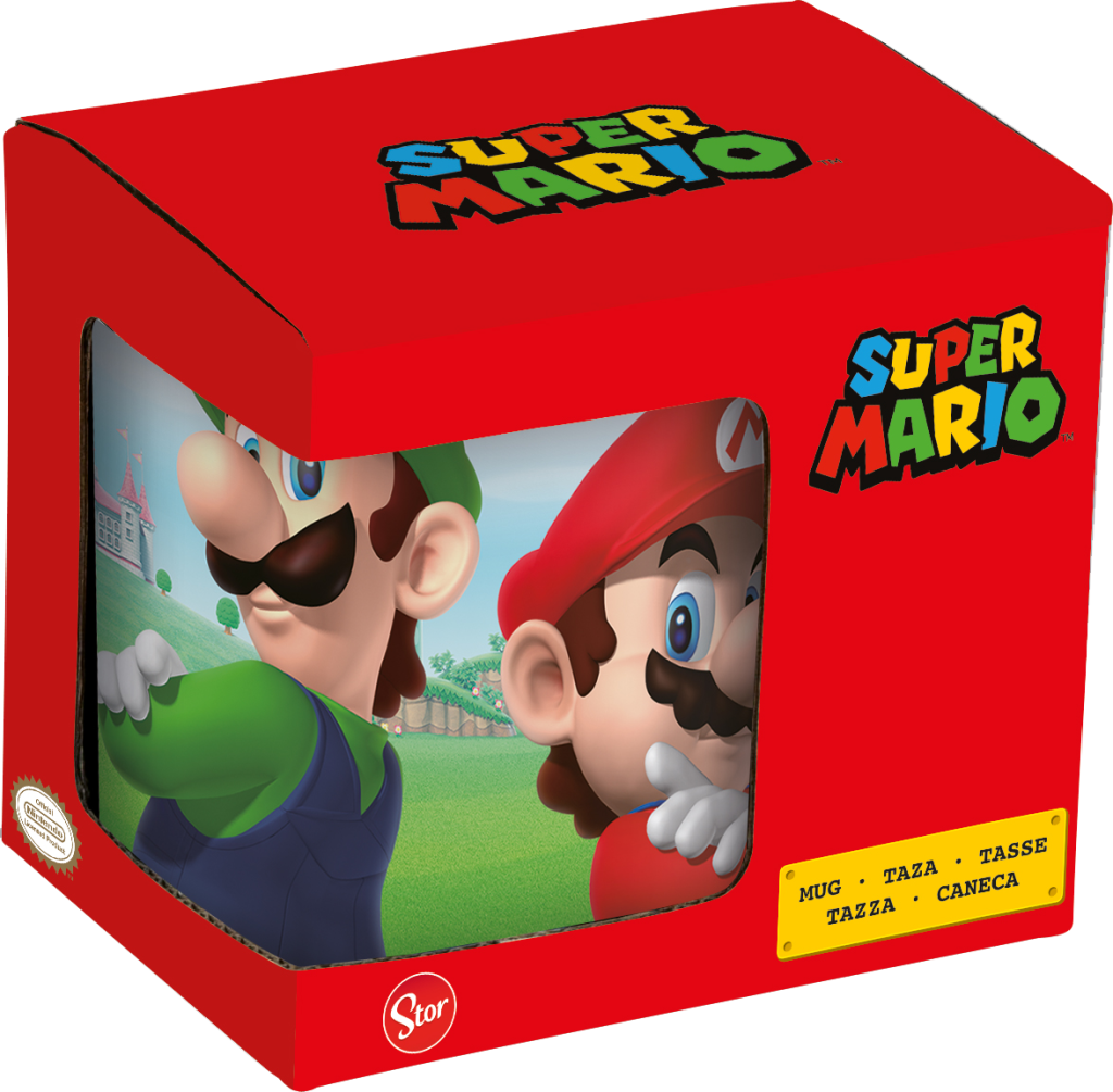 SUPER MARIO - Mario & Luigi - Ceramic Mug 325ml : ShopForGeek.com: Mug ...