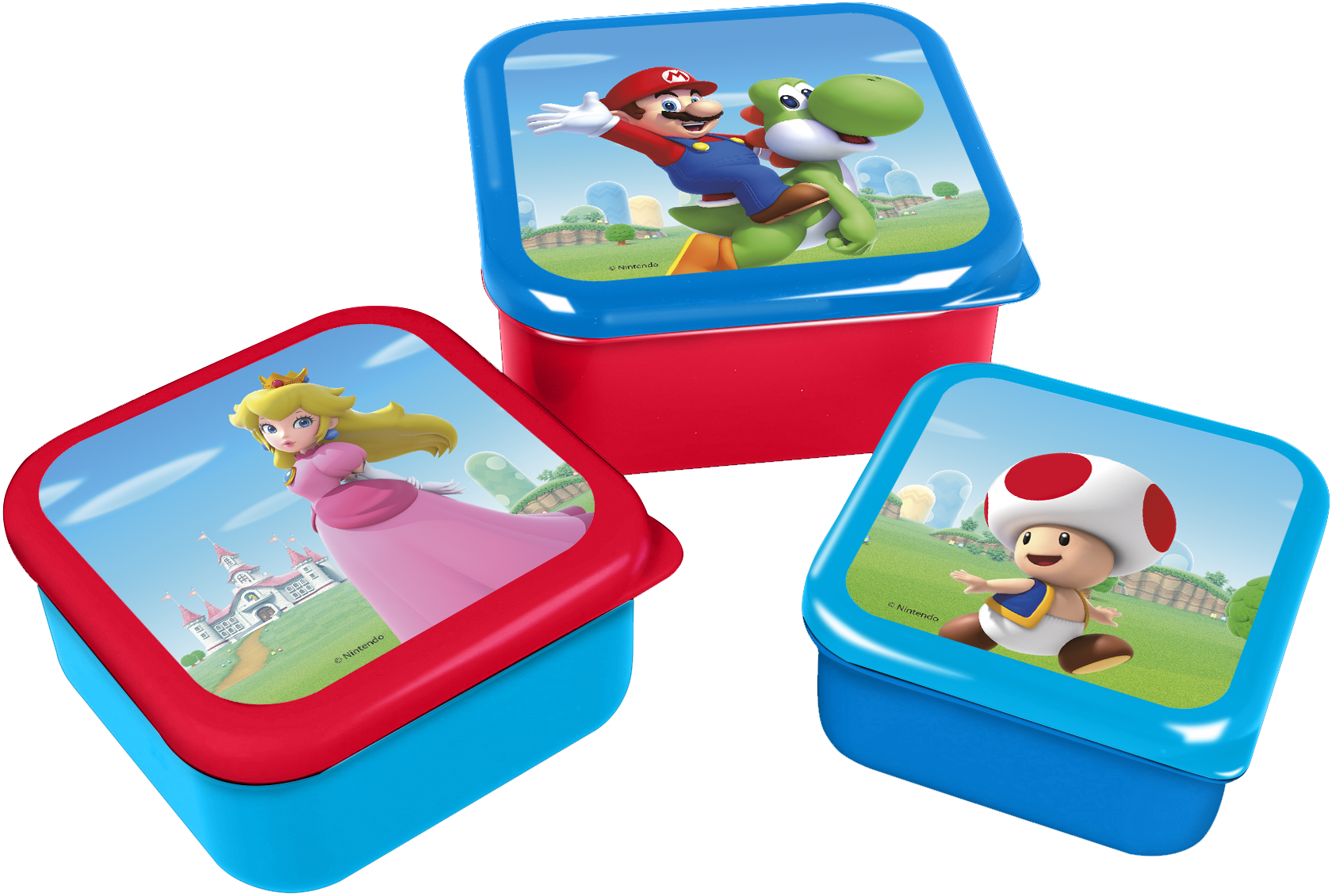 SUPER MARIO - Snack Boxes - 3 pcs : ShopForGeek.com: Kitchen utensil ...