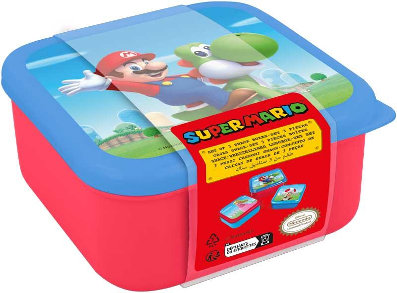 SUPER MARIO - Snack Boxes - 3 pcs : ShopForGeek.com: Kitchen utensil ...